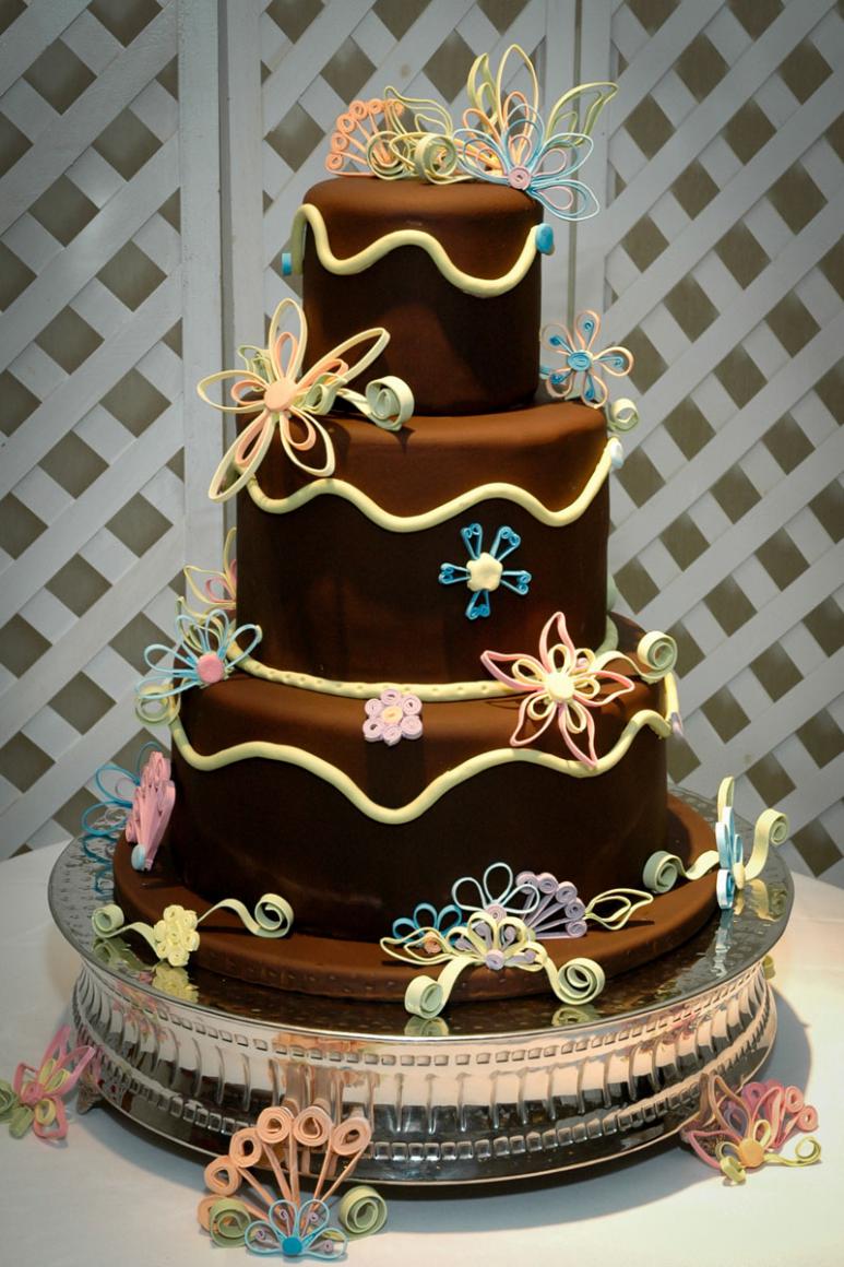 Story & Style: Contemporary Wedding Cake | On the Rise Baking